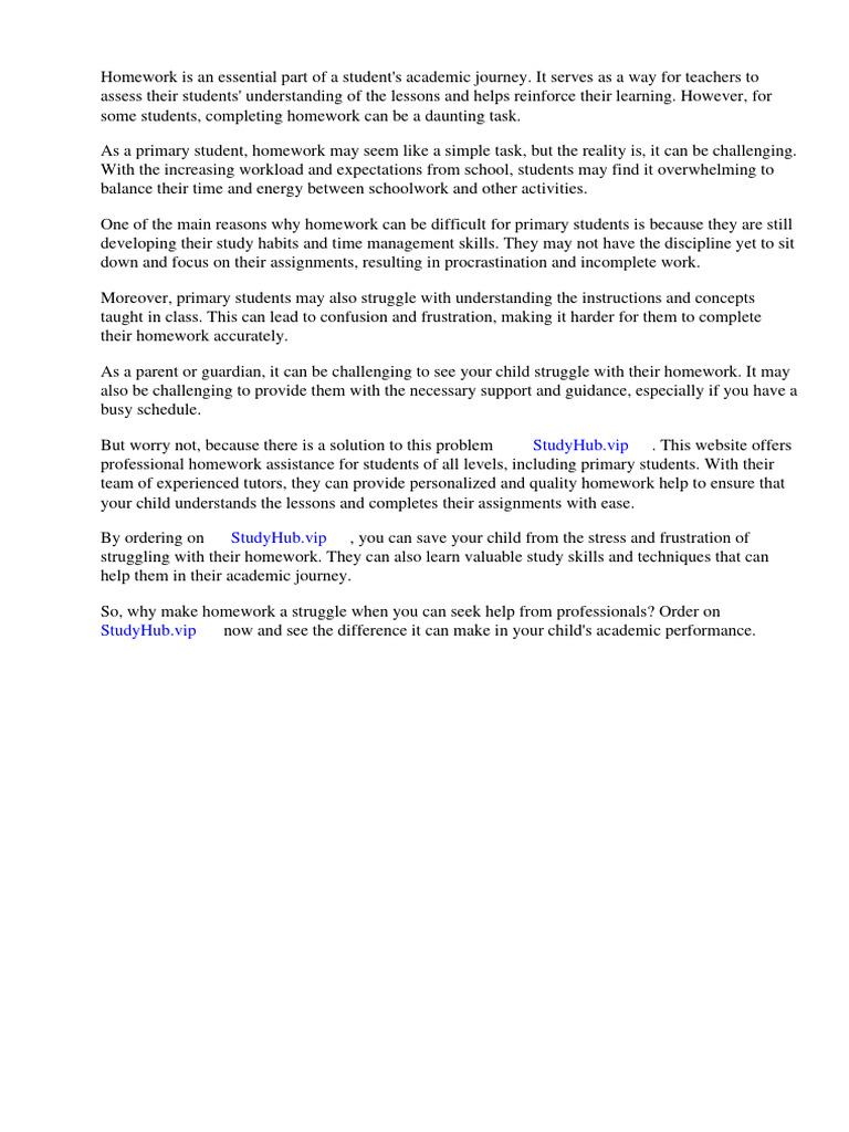 Homework Questionnaire Primary | PDF | Homework | Questionnaire