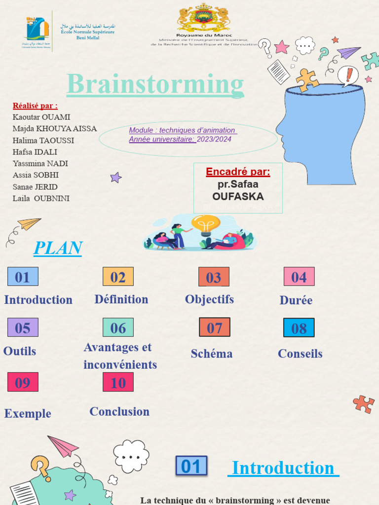 Brainstorming | PDF | Réflexion | Cognition