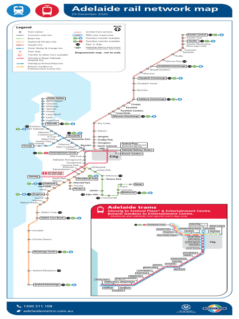 Adelaide Metro Rail Network | Download Free PDF | Adelaide | Electric ...