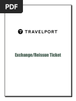 Process A Full Exchange Reissue Sabre | PDF | Credit Card | Point Of Sale