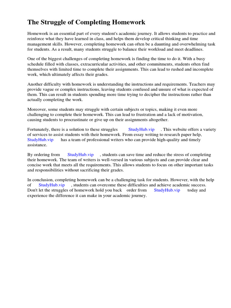 Word Homework Template | PDF | Worksheet | Homework