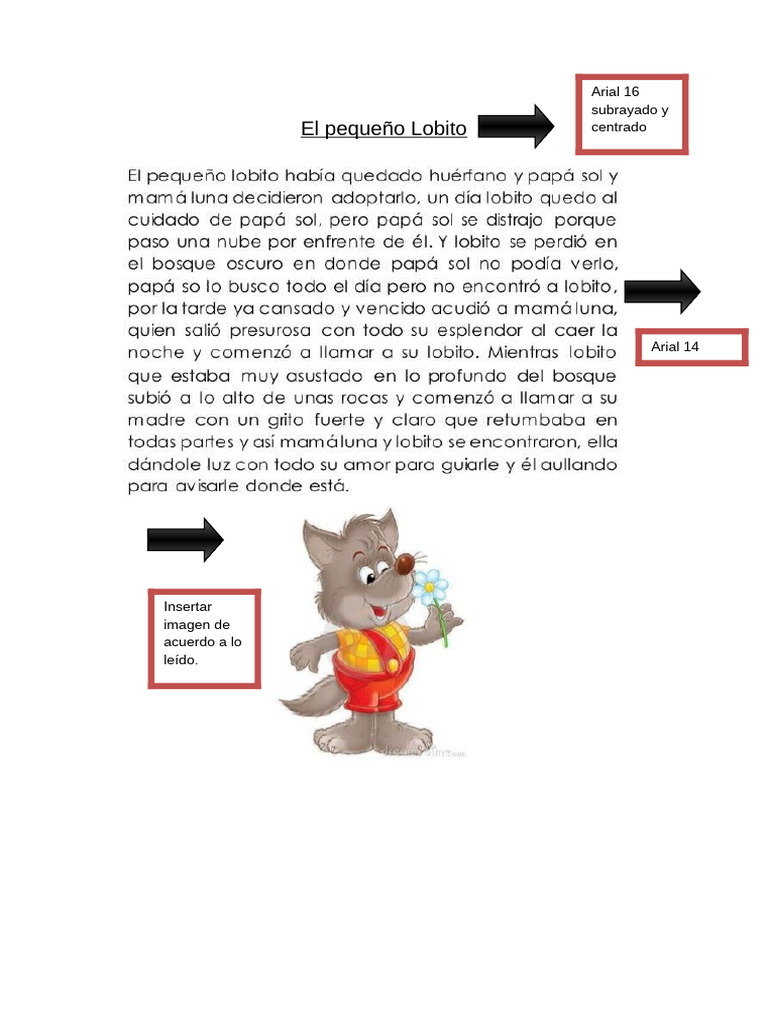 El Pequeño Lobito | PDF