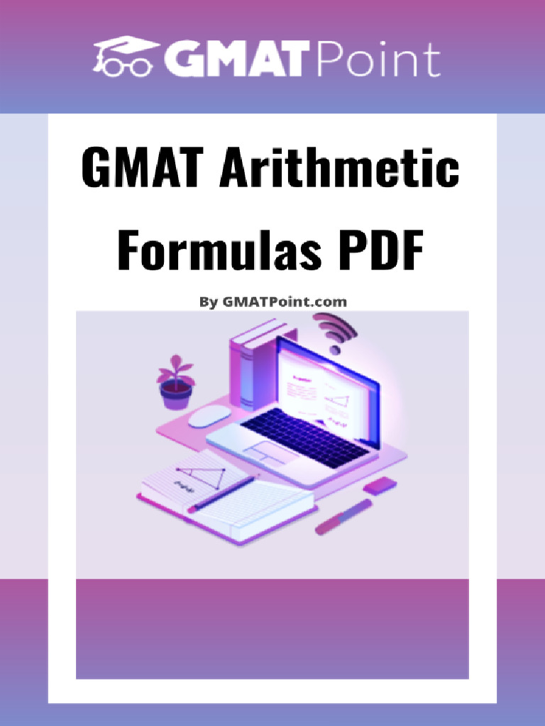 GMAT Arithmetic Formulas (PDF) | PDF | Discrete Mathematics | Arithmetic