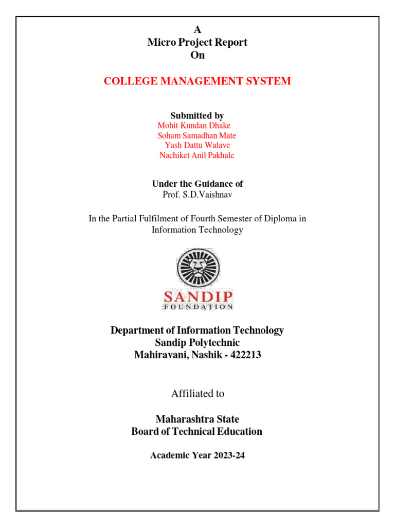 College Management System (DMA) | PDF | Databases | Software Development Process