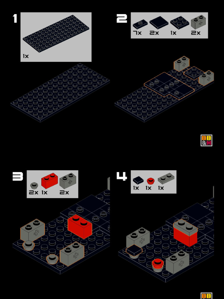 LEGO GT86 in Red Instructions by BricksBlocks&MOCs | PDF