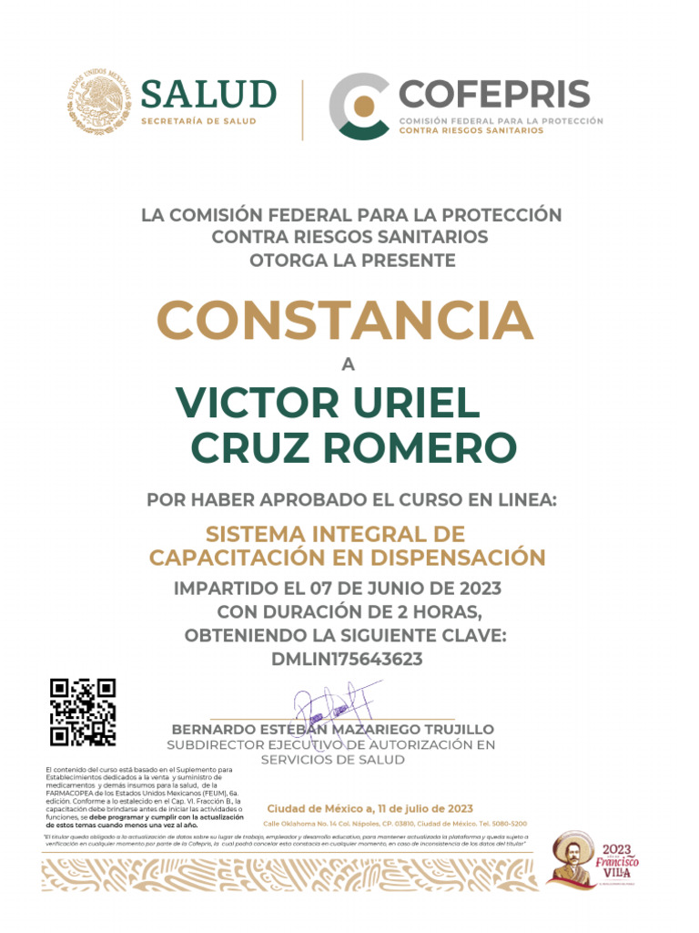 Constancia SICAD | PDF | Derecho