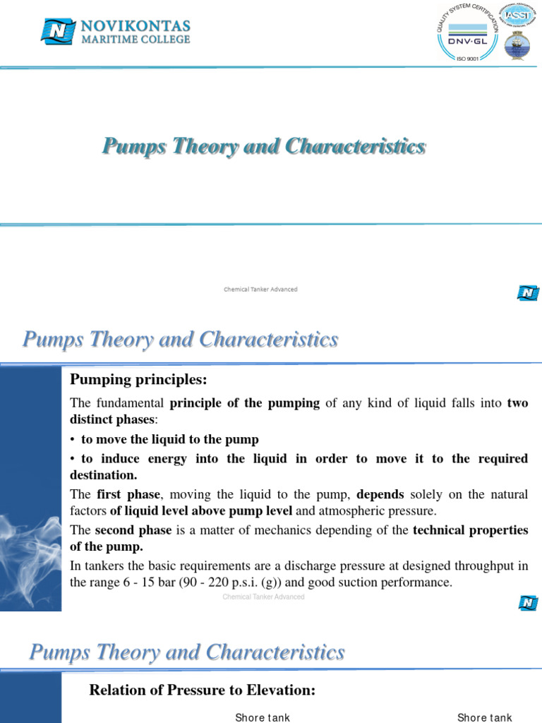 Pump Theory and Characteristics | Download Free PDF | Pump | Continuum Mechanics