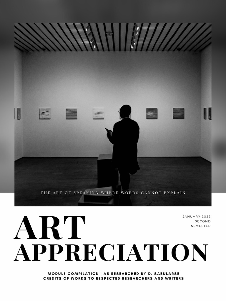 Art Appreciation Reading Module | PDF