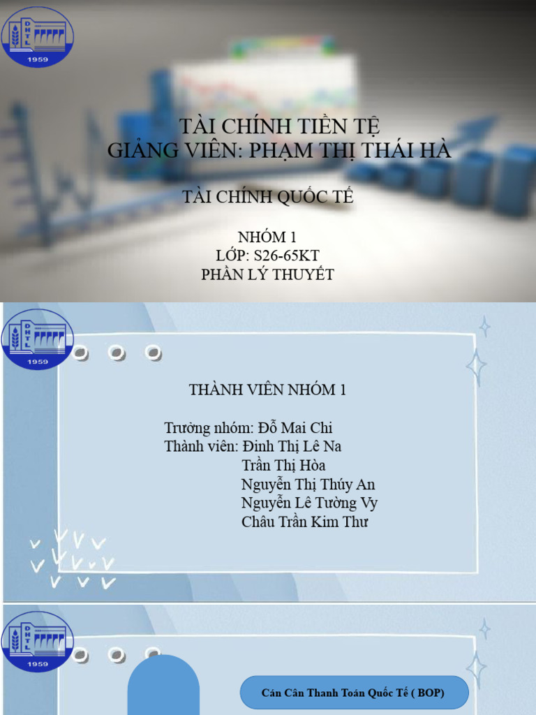 TCTT-Nhóm 1-Tài Chính Quốc Tế | PDF