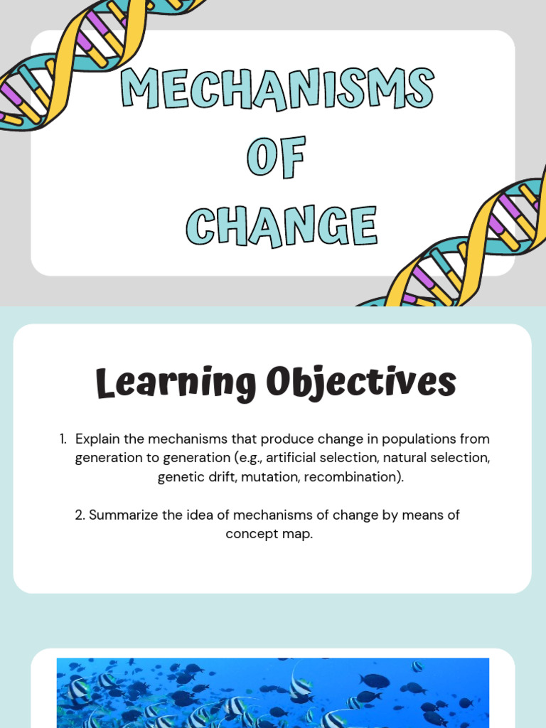 Mechanisms of Change | PDF | Genetic Disorder | Mutation