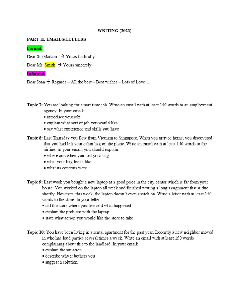 HUTECH - Writing B1 Topic 7-11 (2023) | PDF | Social Media | Popular ...