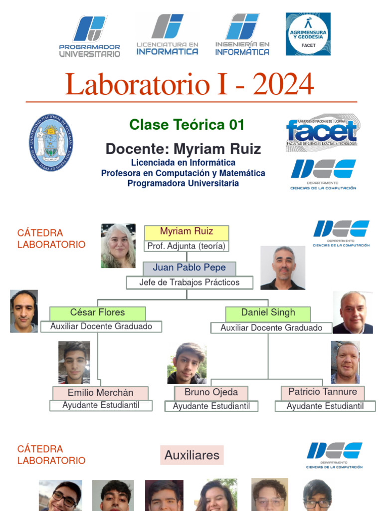 Clase 01 - Laboratorio I 2024 | PDF | HTML | Hipervínculo