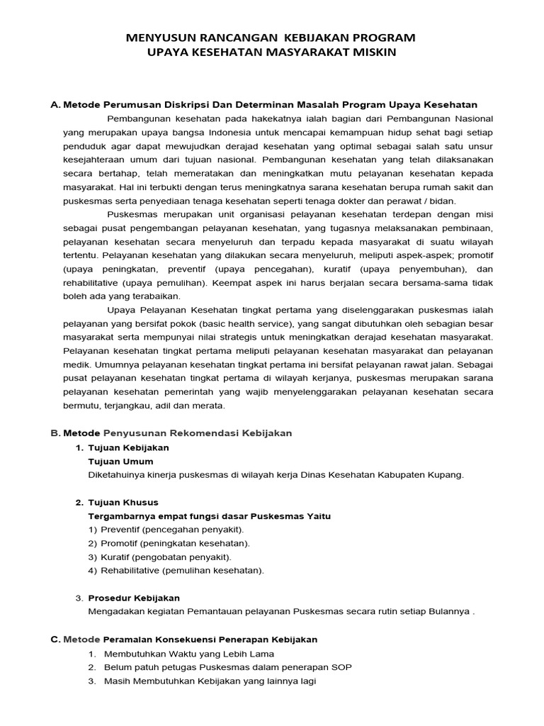 Menyusun-Rancangan-Program Upaya Kesehatan | PDF | Pengembangan Diri