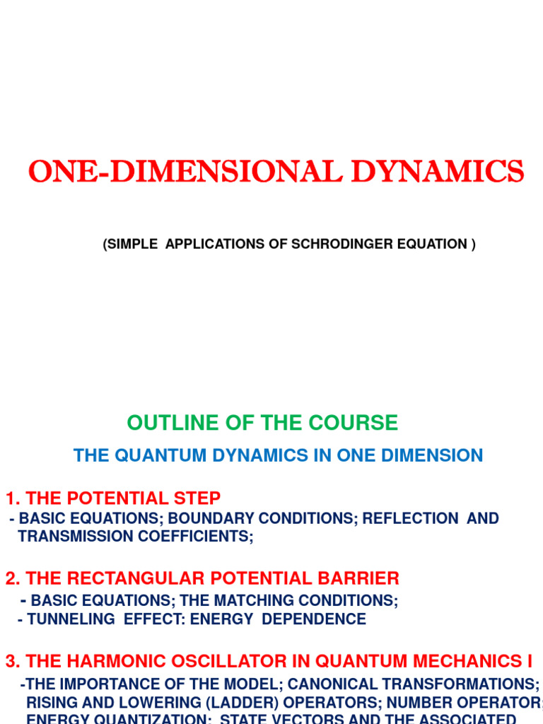 Quant Mech Curs 2018 C7-R | PDF | Schrödinger Equation | Wave Function