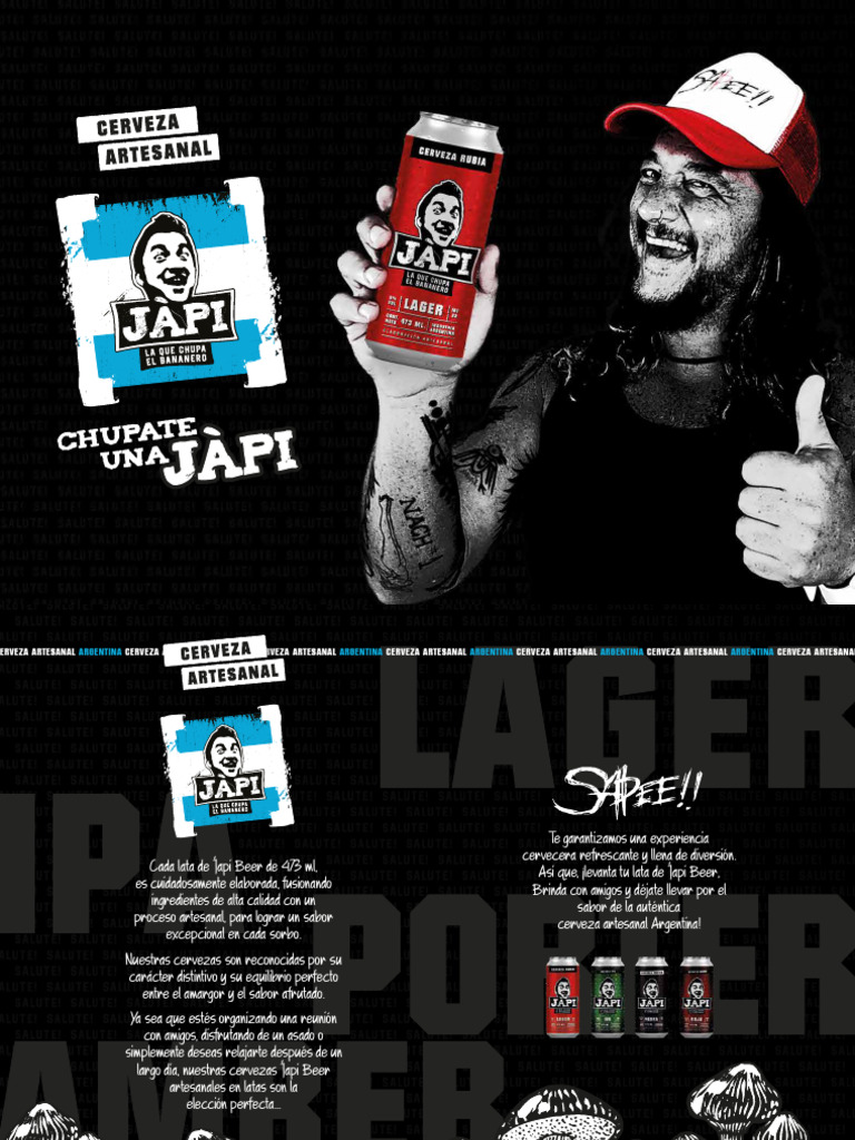 Carta De Estilos Japi Beer Pdf Cerveza Fabricación De Cerveza