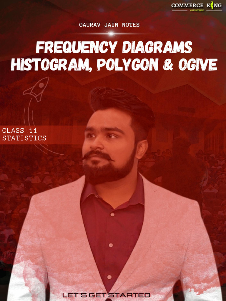 ST 7 Frequency Distribution Histogram, Polygon & Ogive | PDF | Histogram