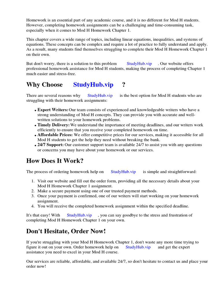 Mod H Homework Chapter 1 | PDF | World Wide Web | Internet & Web