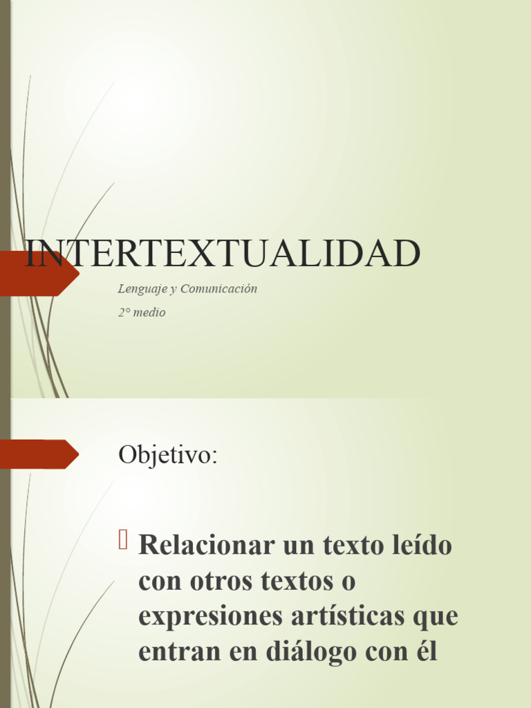 2°m, Intertextualidad | Descargar gratis PDF | Intertextualidad