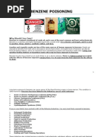 SAMPLE Benzene Awareness | PDF | Benzene | Medical Specialties