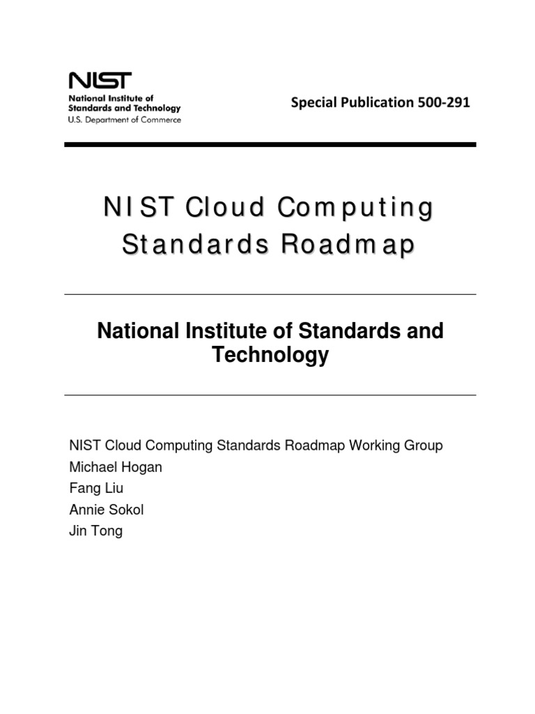 NIST Cloud Computing Roadmap | PDF | Platform As A Service | Cloud ...