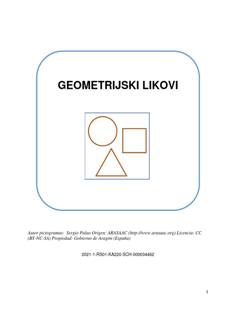 Geometrijski Likovi | PDF