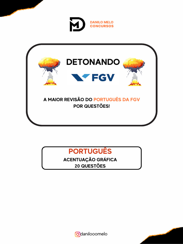 1 Fgv-10-Questoes - Acentuacao-Grafica - Aula 1 - 10 FLS | Download ...