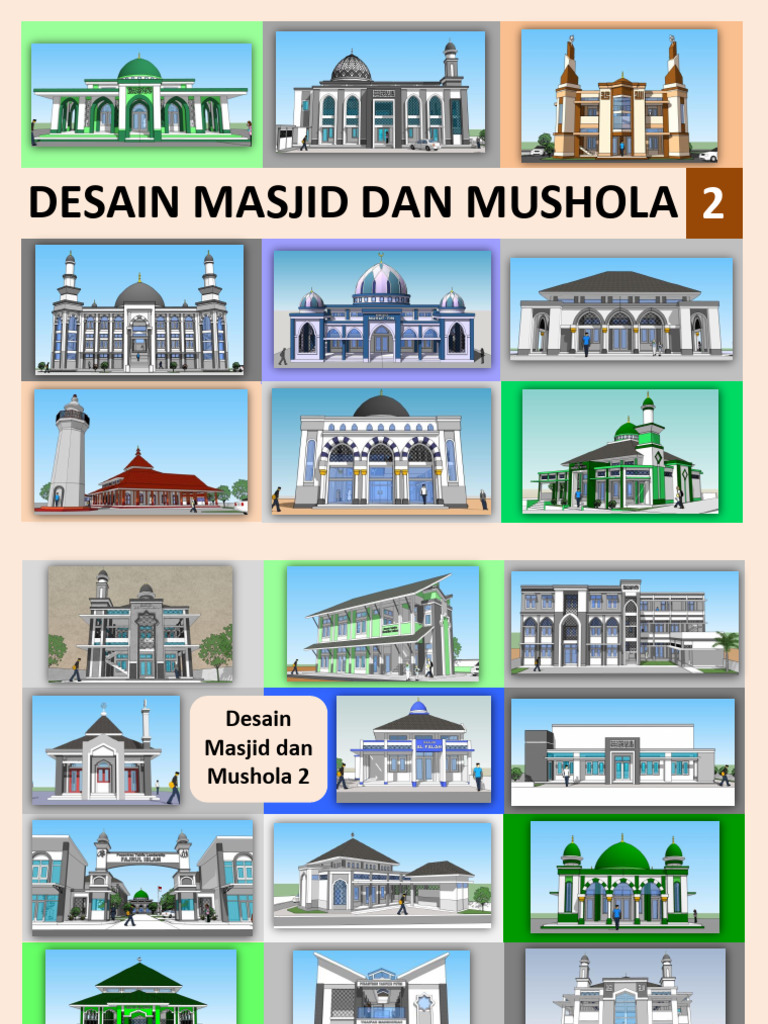 Desain Masjid Dan Musholah 2 | PDF