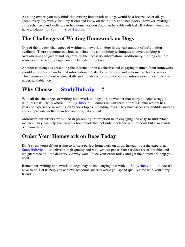 Dogs Homework | PDF | Http Cookie | Pet
