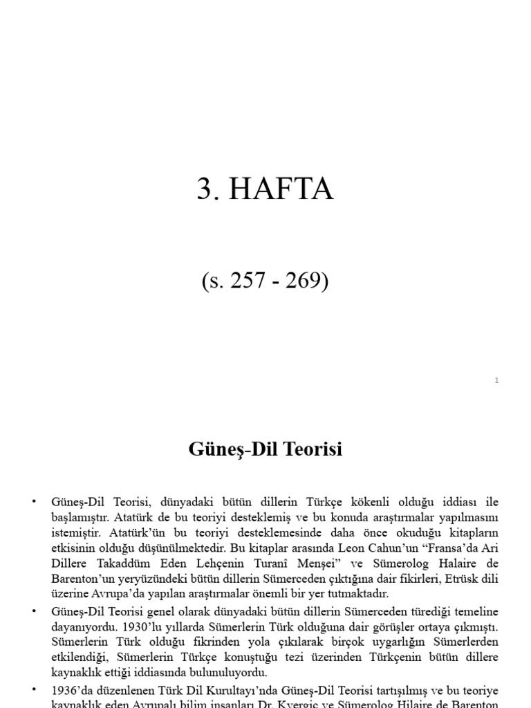 Hafta 3 | PDF