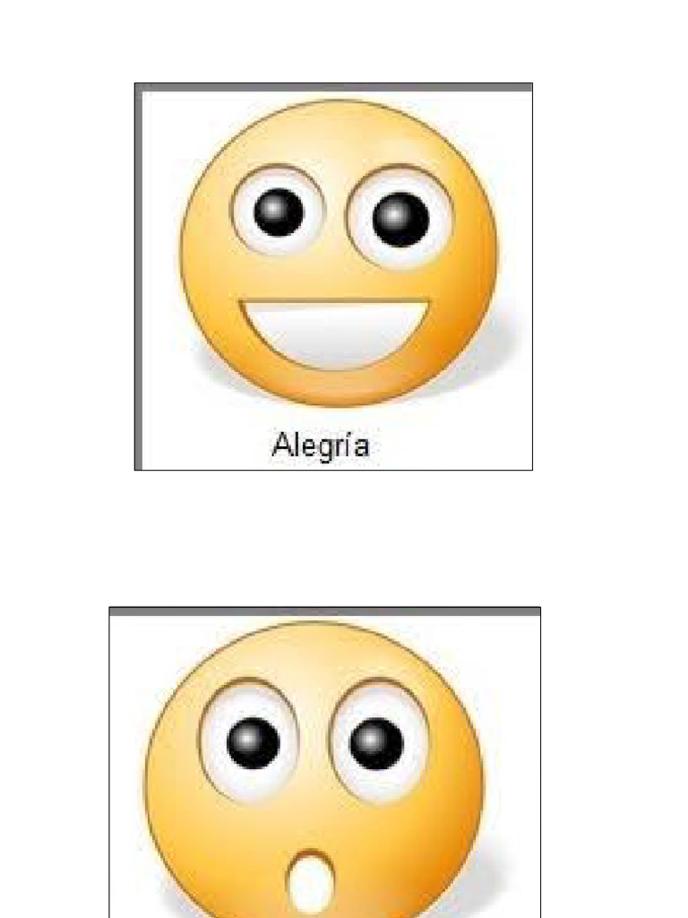 CARITAS DE EMOCIONES | PDF