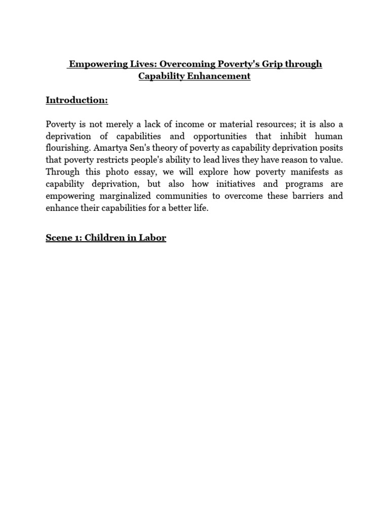 Law and Poverty (Photo Essay) | PDF | Poverty | Poverty & Homelessness