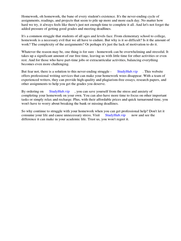 Homework Oh Homework by Jack Prelutsky Poem | PDF | Homework | Essays