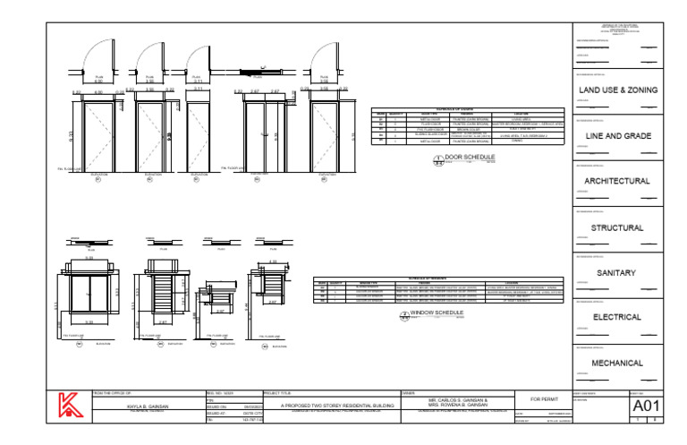 Door and Window Detail | PDF | Buildings And Structures | Building ...