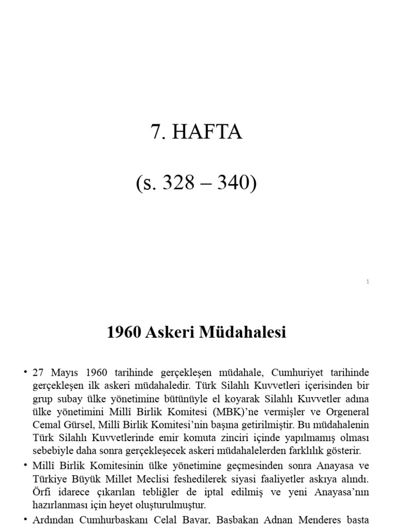 Hafta 7 | PDF
