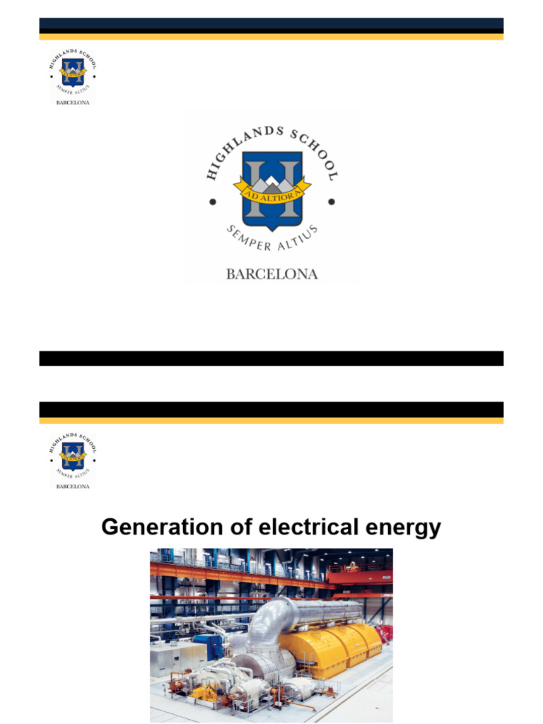 Unit 4 - Generation of Electric Energy | PDF | Power Station | Nuclear Power Plant