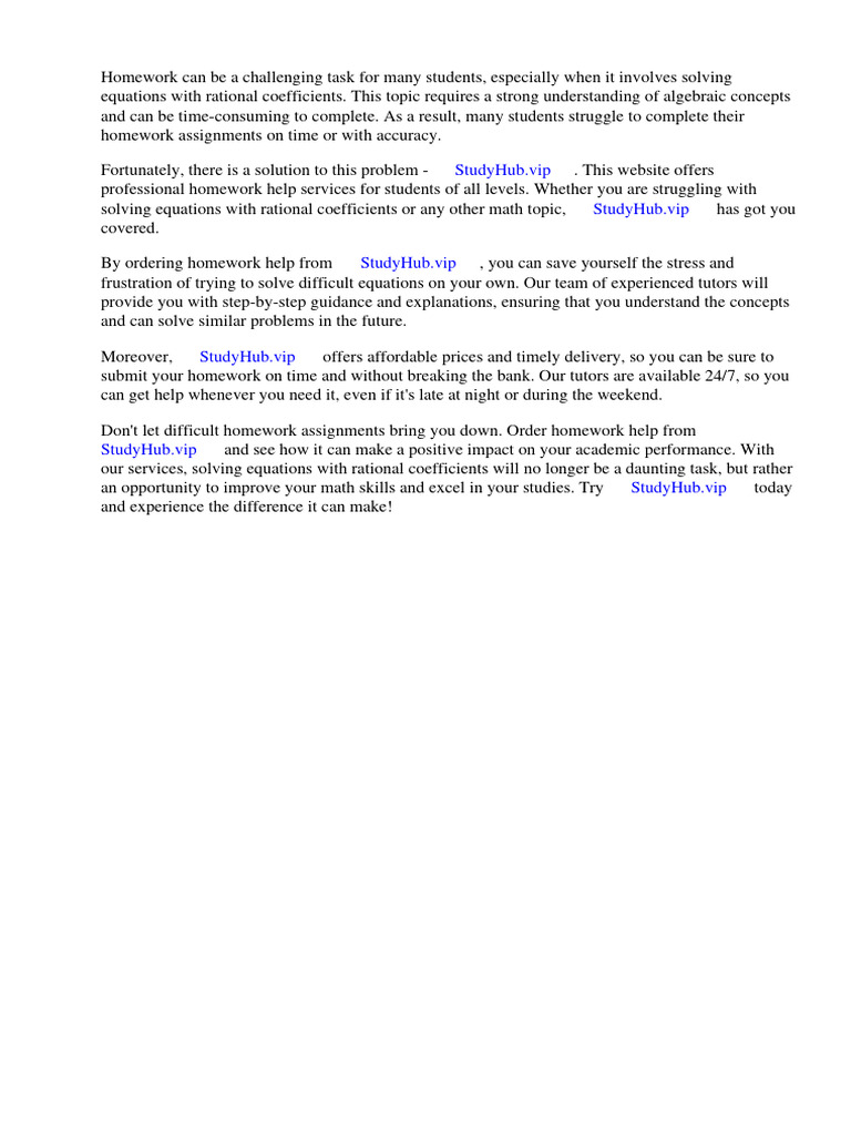 Lesson 3 Homework Practice Solve Equations With Rational Coefficients ...