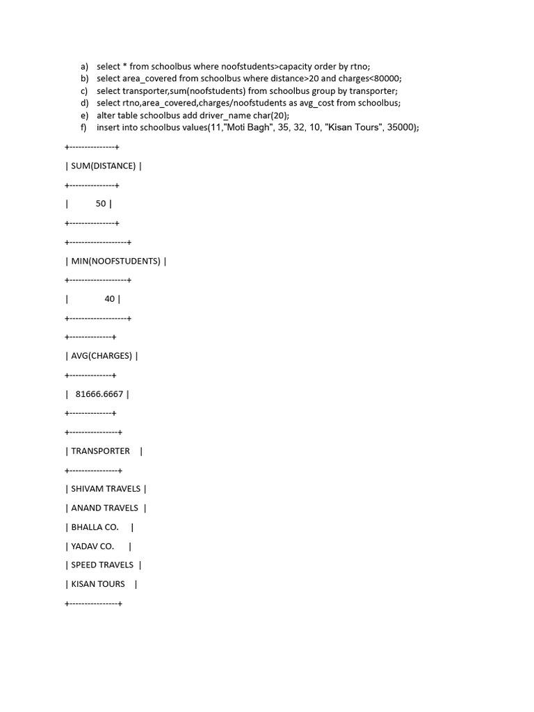 11,"moti Bagh", 35, 32, 10, "Kisan Tours", 35000 | PDF | Computers | Technology & Engineering