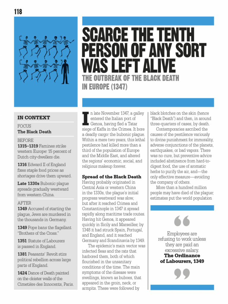 The Black Death | PDF | Black Death