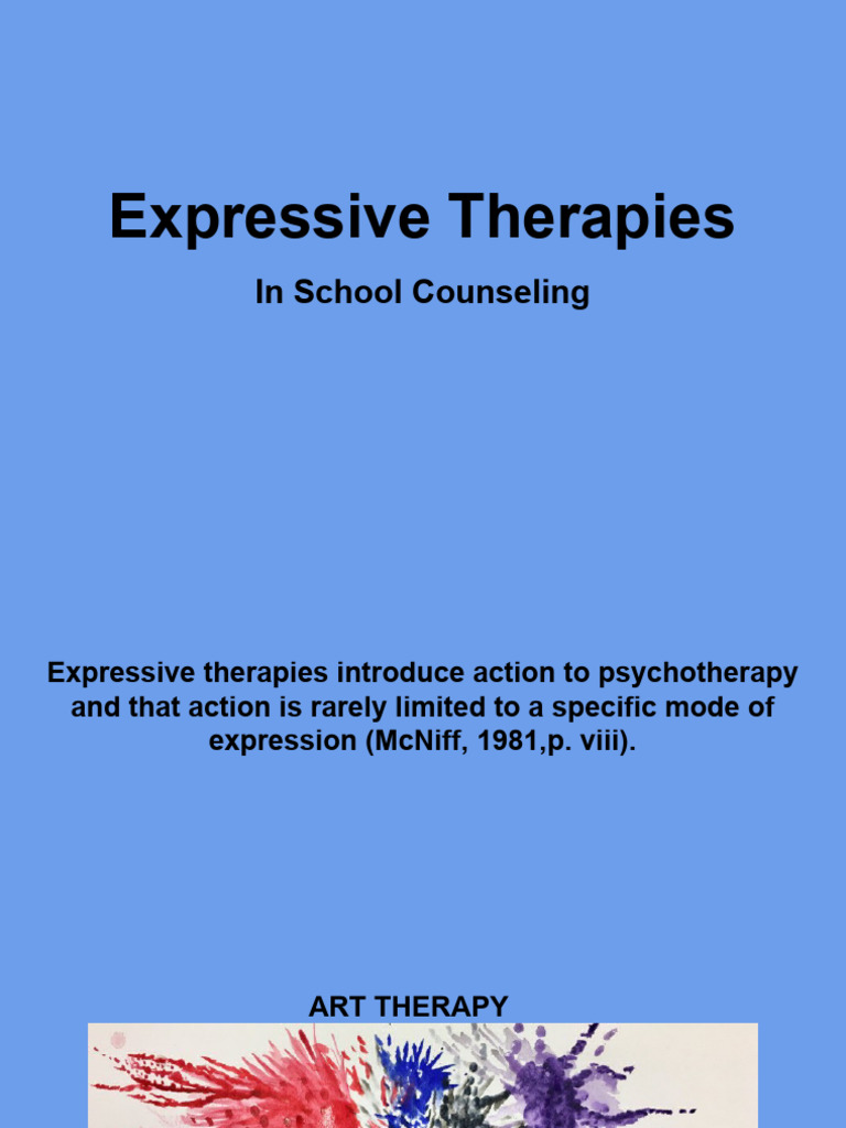 Expressive Therapies | PDF | Career & Growth | Science & Mathematics