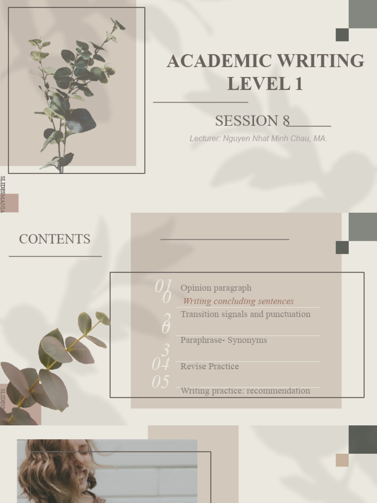 HANU-W-L1-Session 8 | PDF | Teachers | Physical Education