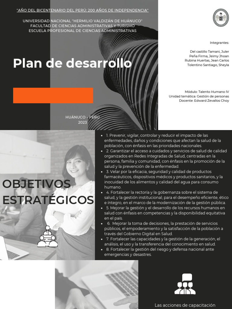 Plan de Desarrollo | PDF