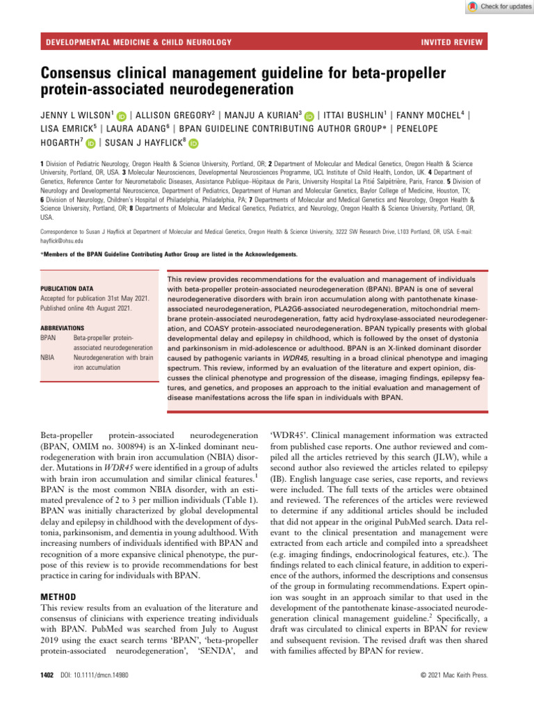 clinical management guideline | PDF | Epilepsy | Autism Spectrum