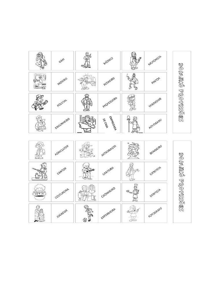 Domino Profissoes | PDF