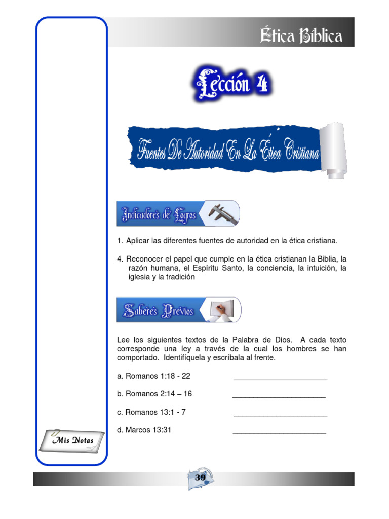 Lección 4 | PDF | Biblia | espíritu Santo