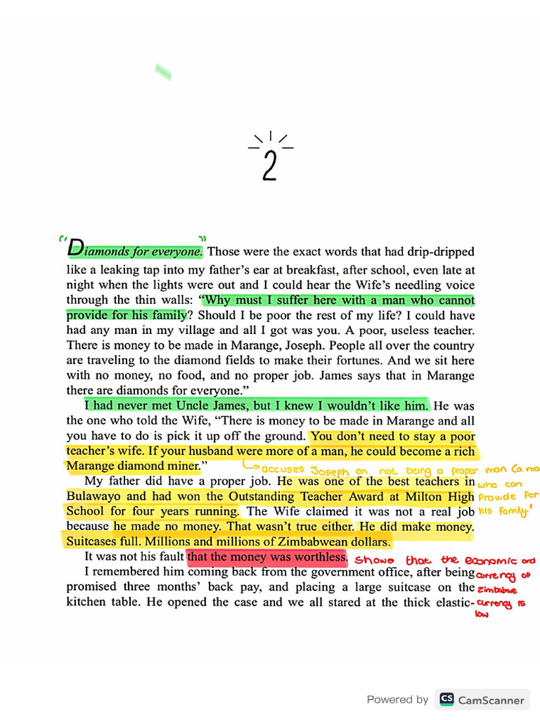 Chapter 2 The Diamond Boy | PDF