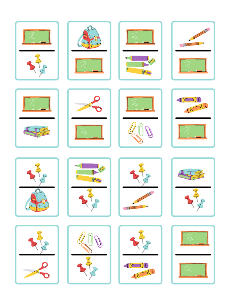 School Domino LVL 1 | PDF