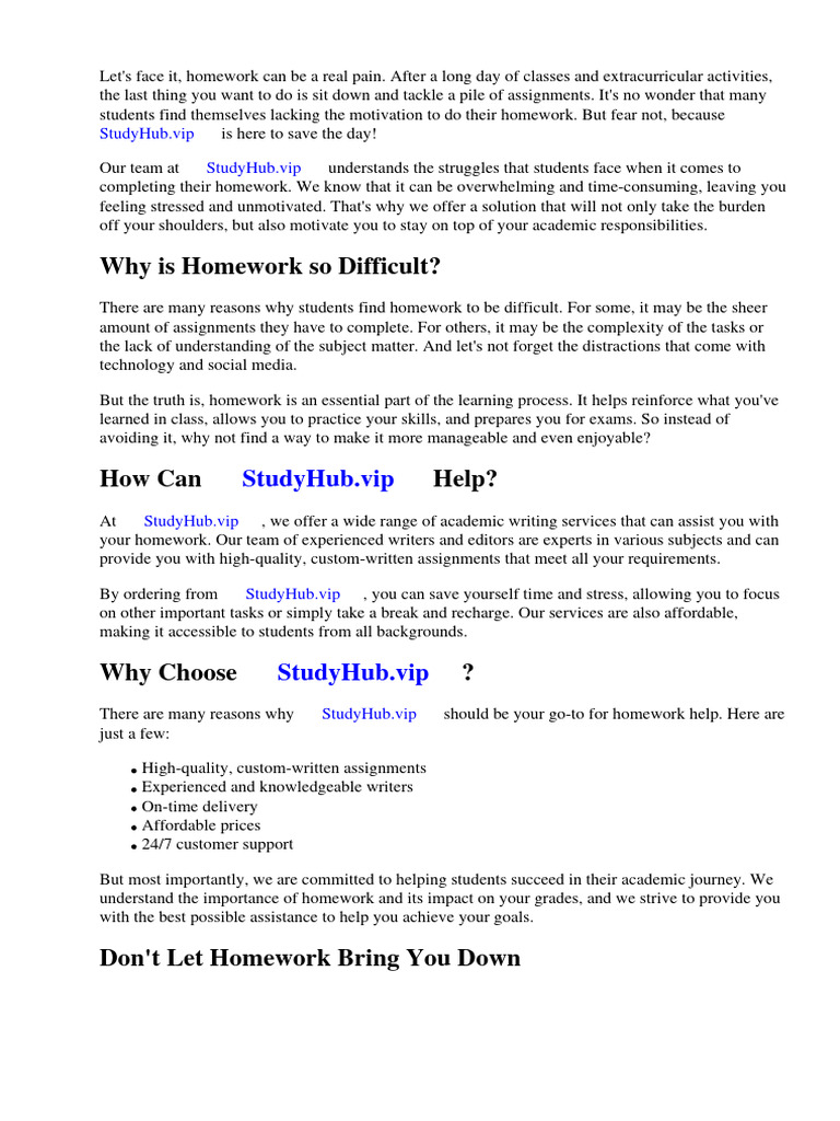 Motivation To Do Homework Tumblr | PDF | Homework | Motivation