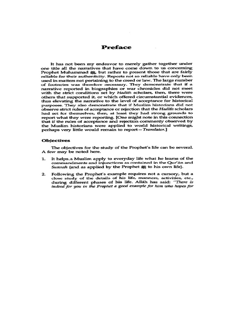 Seerah of Prophet - Outline Work | PDF