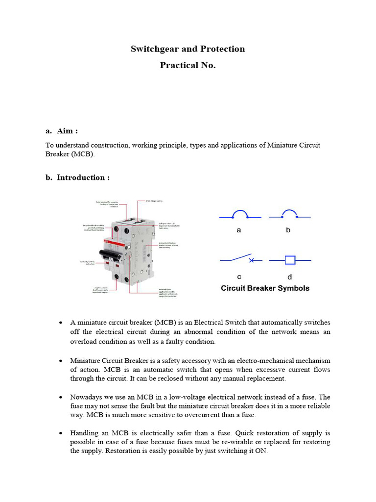 SWP Prac Group 1 - Batch 2 | PDF | Fuse (Electrical) | Electric Power