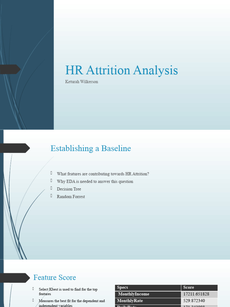 HR Attrition Analysis - Autosaved | PDF | Machine Learning | Learning